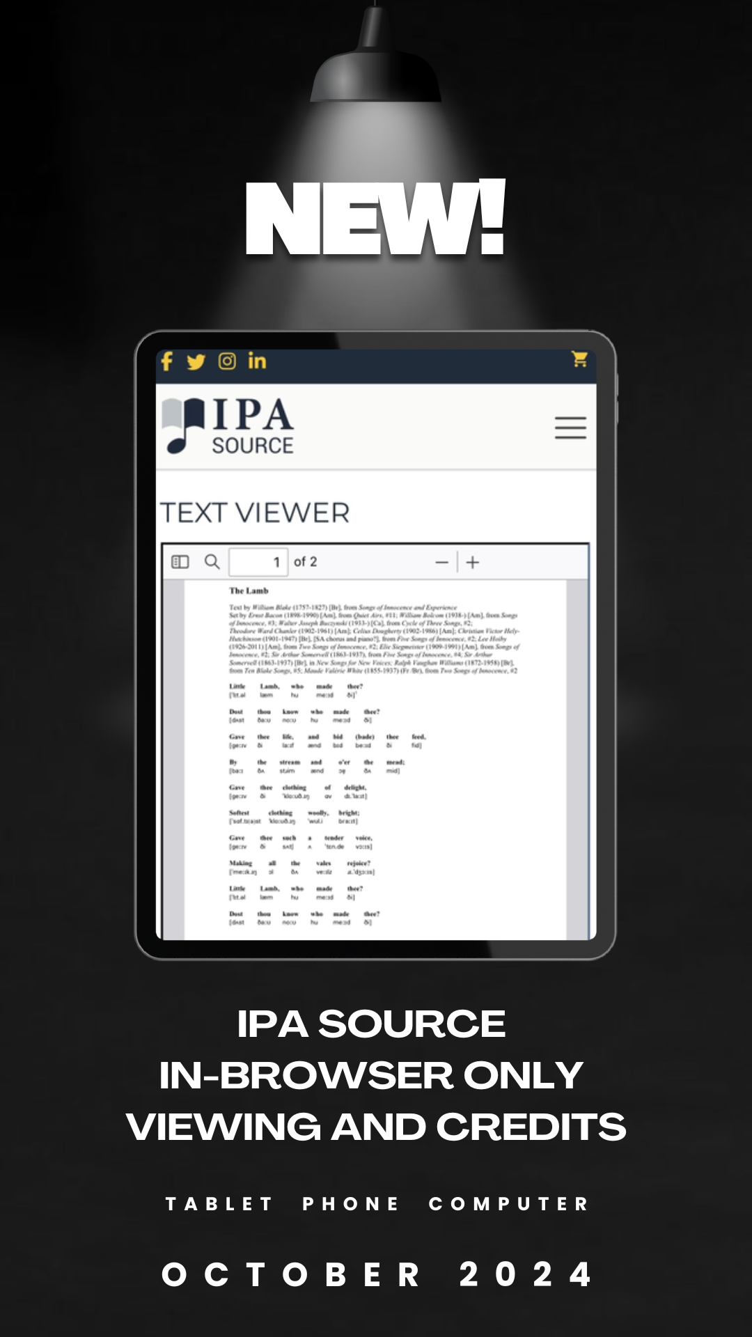 New Features have come to IPA Source: View Texts in a Window and Enjoy ...